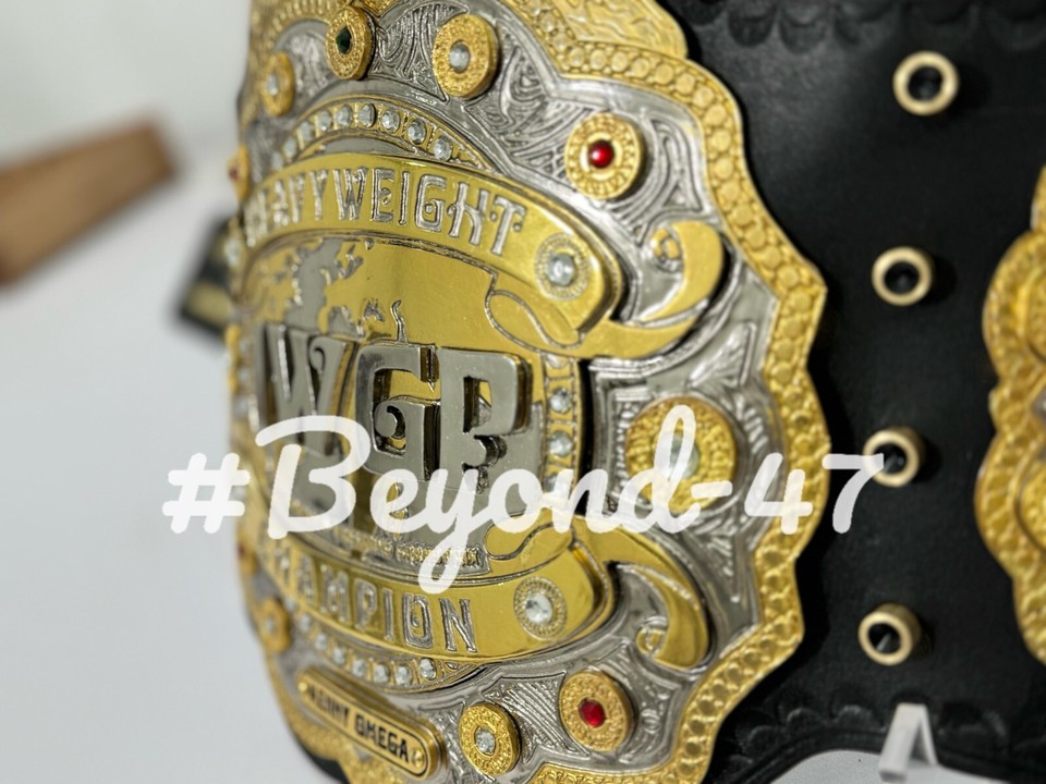 IWGP World Heavyweight Wrestling Championship V4 Replica Tittle Belt ...
