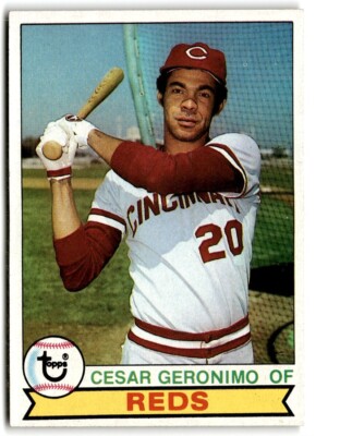 1979 Topps Cesar Geronimo Cincinnati Reds #220 | eBay
