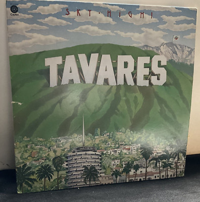 A56 Tavares: Sky High! 1975 Capitol Records ST-11533 - Disco Funk Vinyl ...
