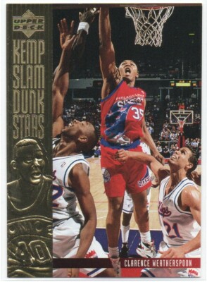 Clarence Weatherspoon 1994-95 Upper Deck Slam Dunk Stars #S17 ...