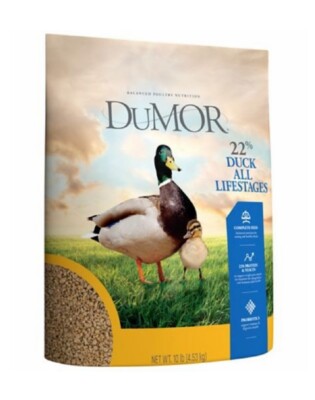 DuMOR 1030970 Poultry 10 Pounds, 22% Protein, All Lifestages Duck Feed ...