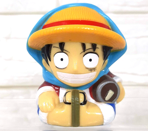 ONE PIECE MONKEY D. LUFFY SOFT VINYL PIGGY COIN MONEY BANK BANPRESTO NO ...