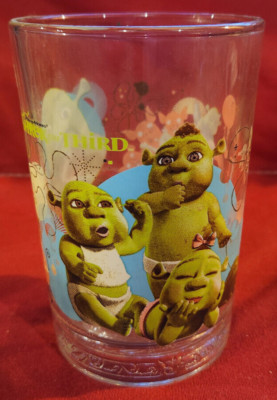 McDonald's Shrek the Third Glass Farkle, Fergus and Felicia Collectors ...