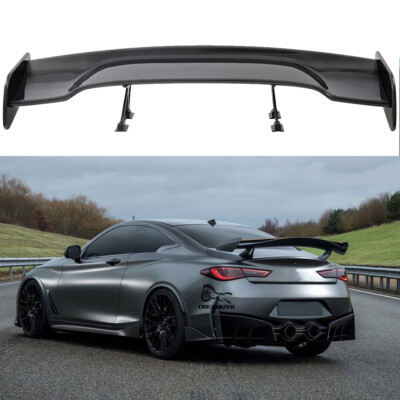 For Infiniti Q60 Q50 GT Style 57" Racing Carbon Fiber Rear Trunk ...