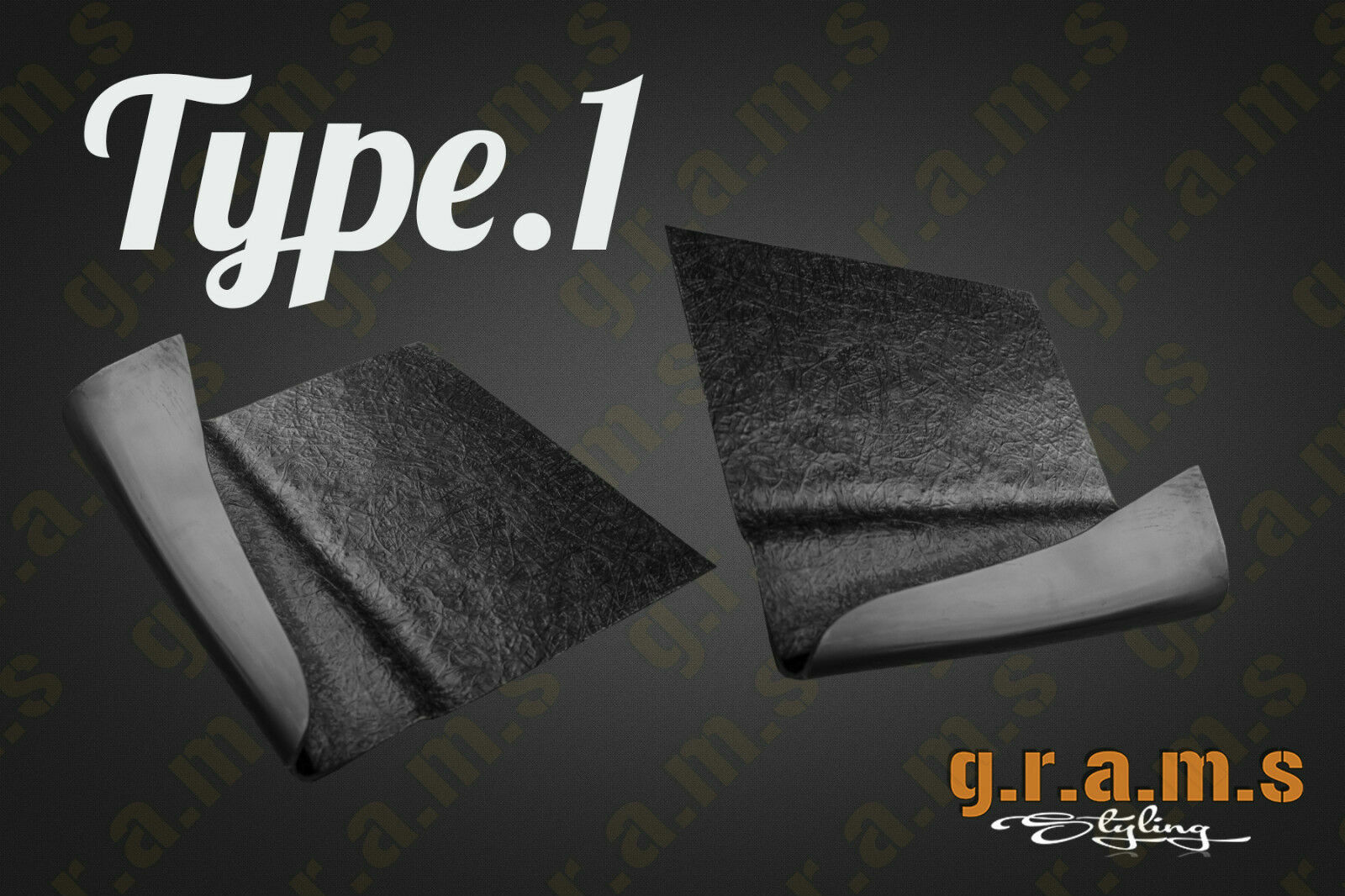 Universal Diffuser Vortex Generators / Side Extensions Type1 Top Secret ...