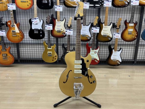 Electric Guitar Guild Starfire I Jet 90 Semi-Hollow Guitar w/GVT - Gold ...