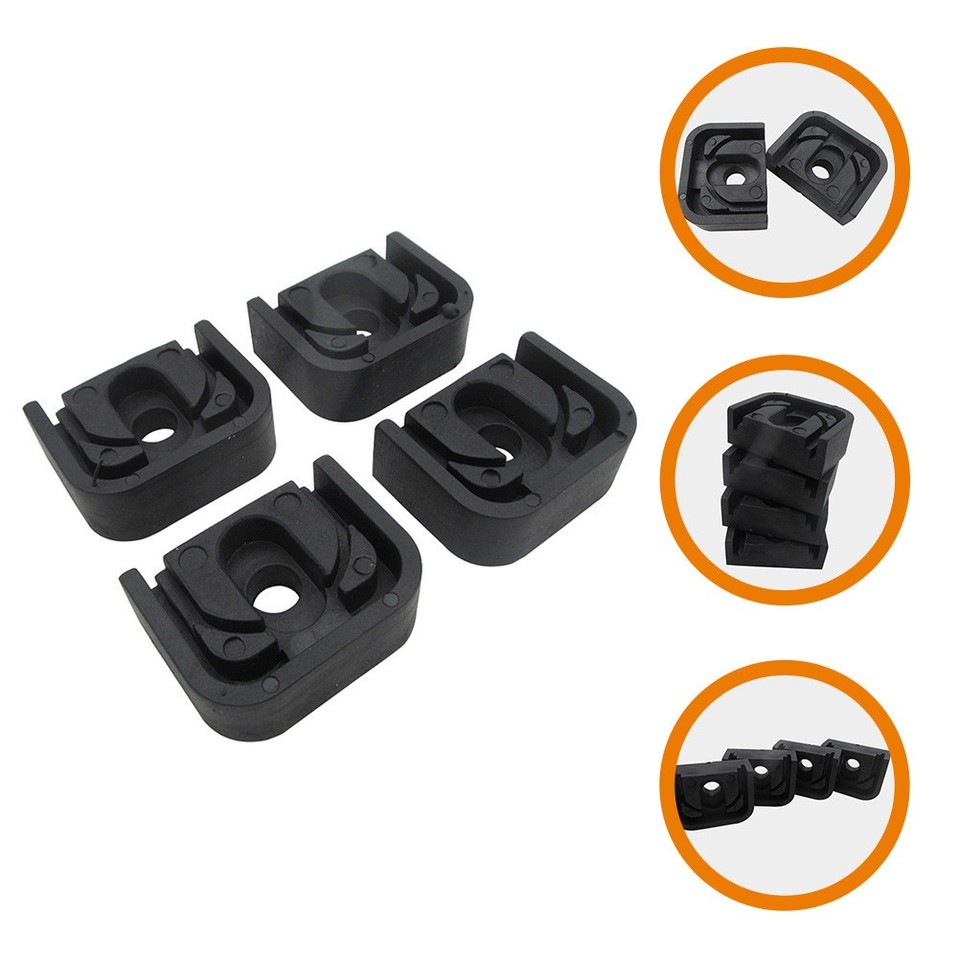 4 Pcs Rubber Mounting Pad Air Compressor Isolation Pads Conditioner ...