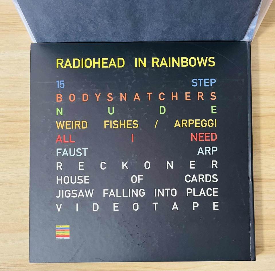 Radiohead / In Rainbows BOX set 2007 UK CD+LP Xurbia Xendless Limited ...