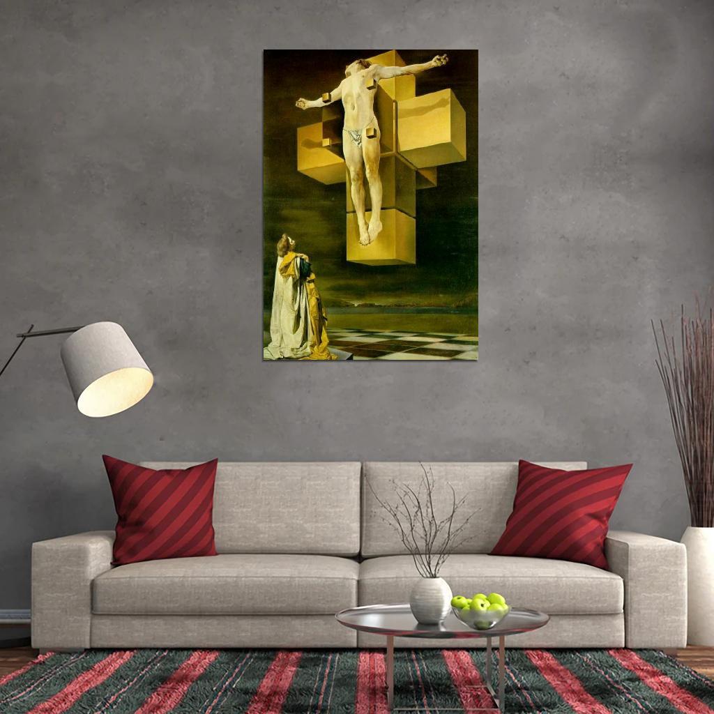 Salvador Dali Jesus Hypercube
