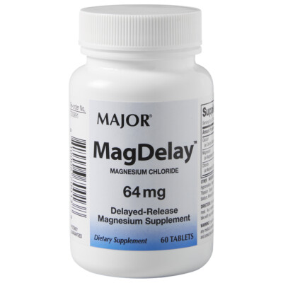 MAGDELAY 64 MG DR TAB 60 magnesium chloride ORAL TABLET DR 64 MG | eBay