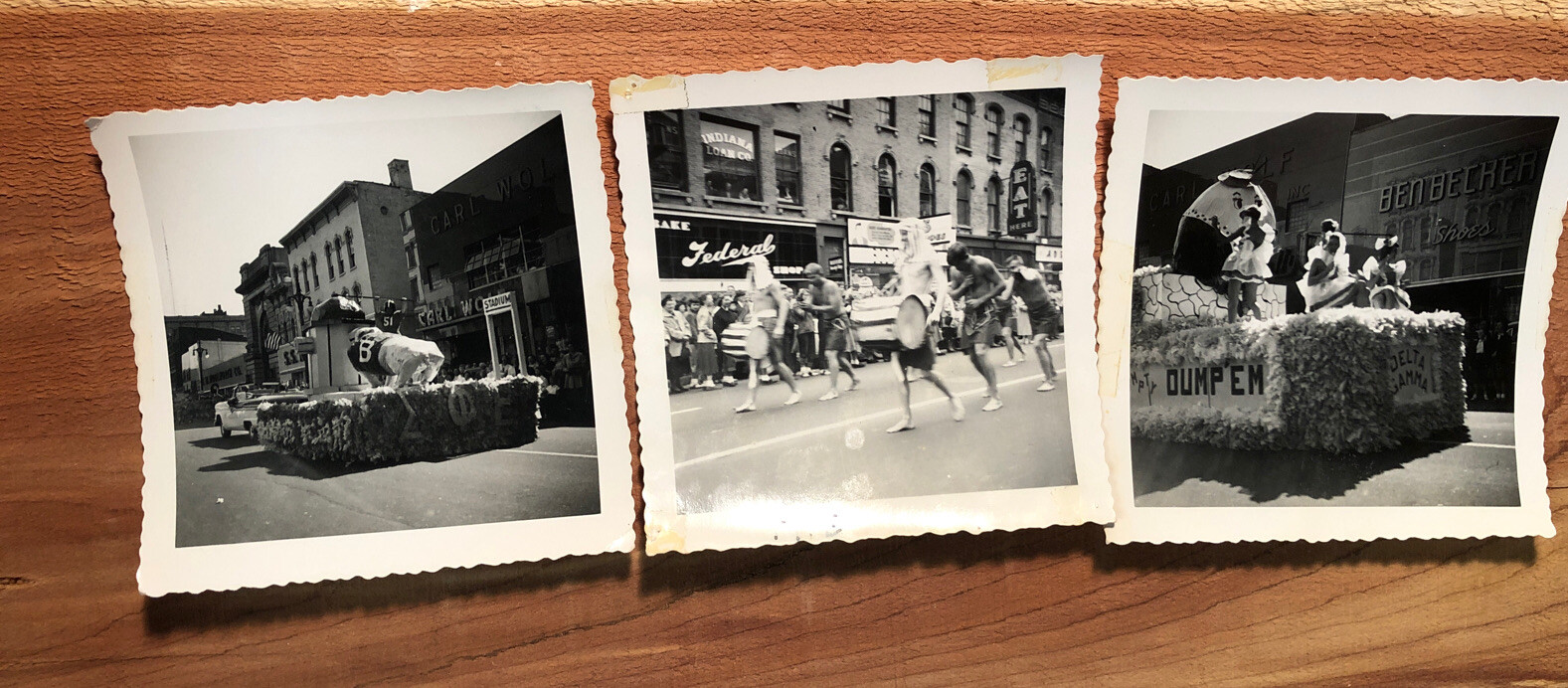 Vintage 1950s HC Sorority Parade Float Indiana State Terre Haute Photo ...