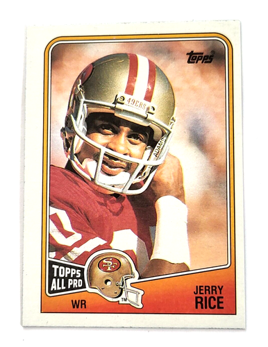 1988 Topps # 43 Jerry Rice Football Card San Francisco 49ERS | eBay