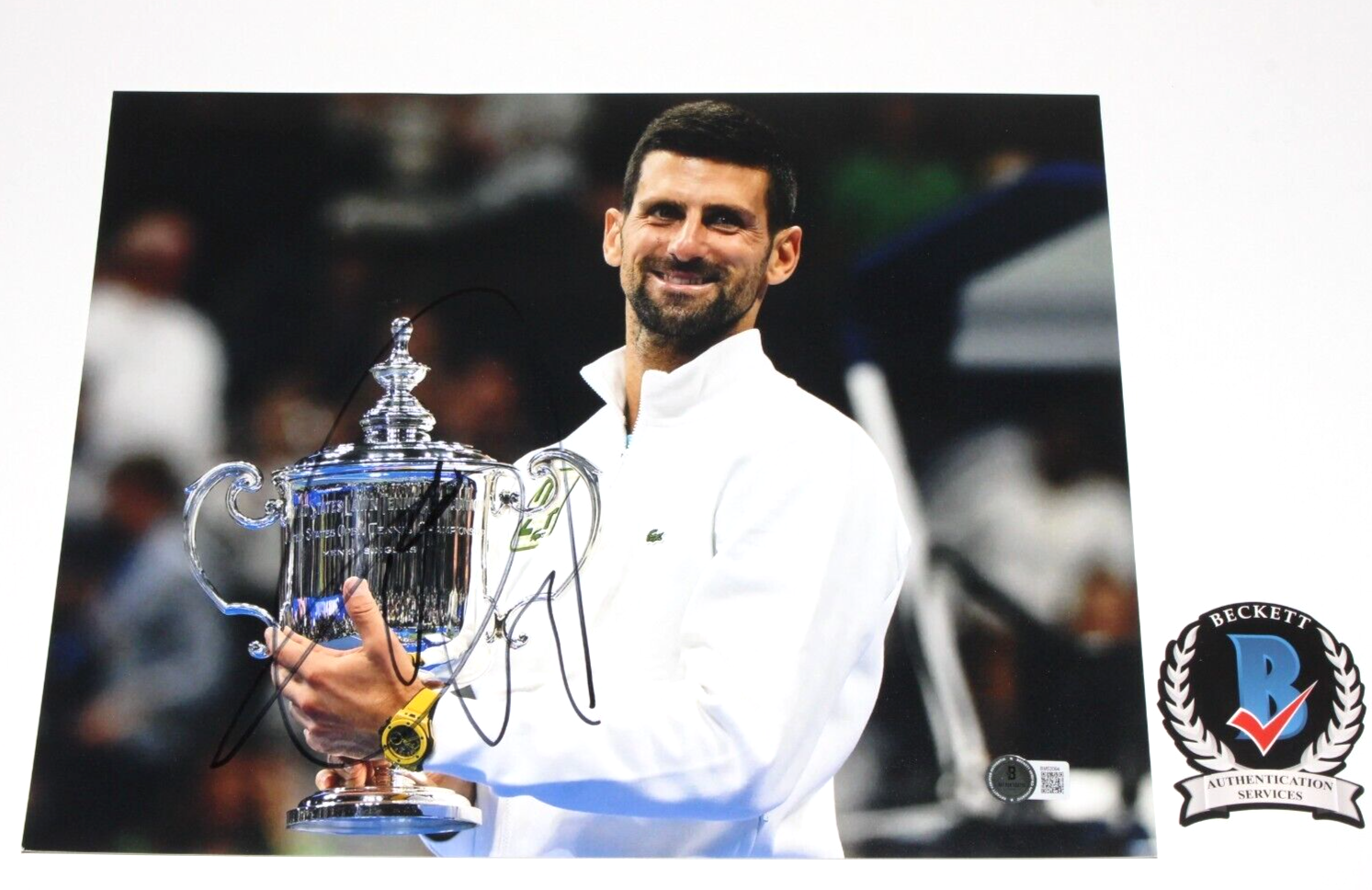 Novak Djokovic Autographed Memorabilia | Signed Photo, Jersey ...