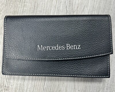 NEW MERCEDES BENZ Owners Manual LEATHER CASE POUCH FOLDER DOC HOLDER | eBay