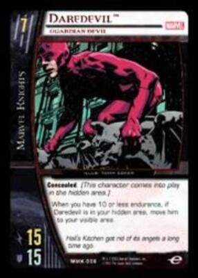 VS System: Daredevil, Guardian Devil [Played] Marvel Knights TCG CCG ...