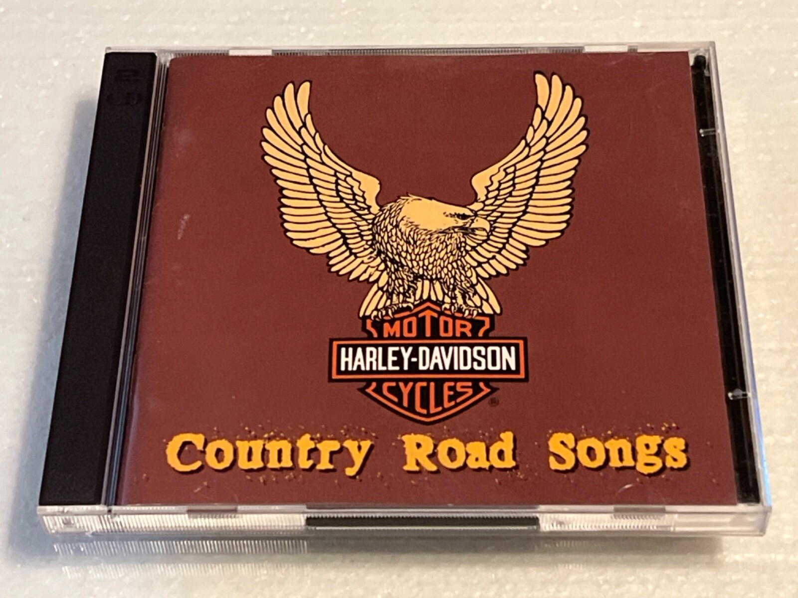 Harley Davidson County Road Songs DAVID ALLAN COE MERLE H (CD, 2-disc ...