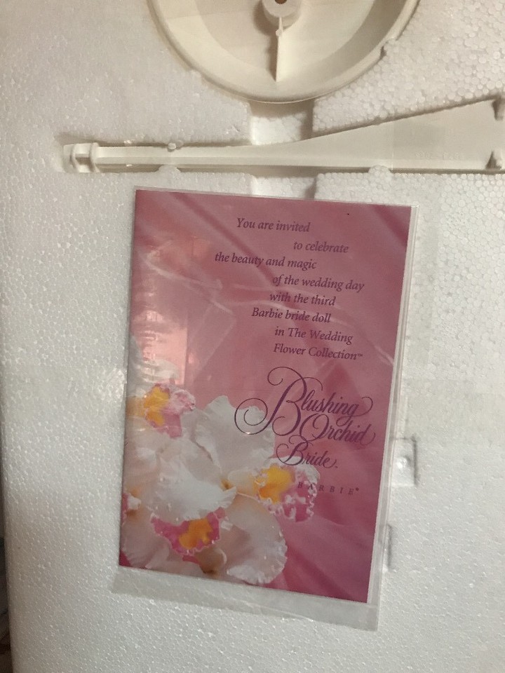 Blushing Orchid Bride Barbie Limited Ed. Wedding Fliower Collection ...