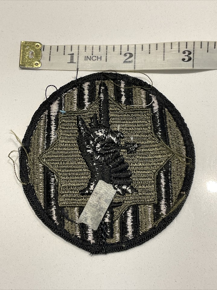 ORIGINAL VIETNAM ERA U.S. ARMY 89th MILITARY POLICE BRIGADE SUBDUED ...