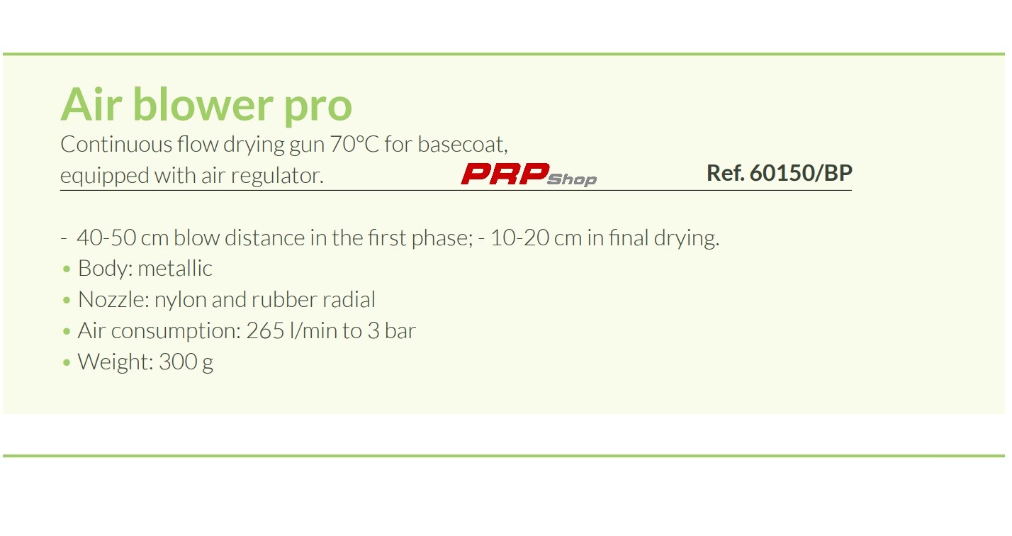 Soffione essiccazione vernici acqua water base Paint Air Dryer WALCOM ...