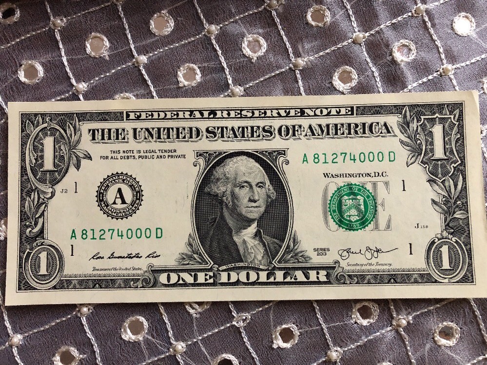 0 Dollar Bill