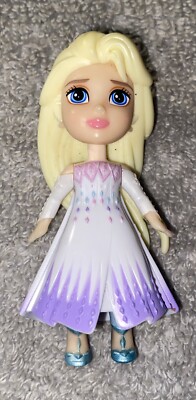 Disney Princess Toddler ELSA Mini Poseable Doll Figure JAKKS 3.5 ...