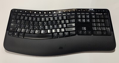 Microsoft Wireless Comfort Keyboard 5050 Model 1728 - No USB Dongle | eBay