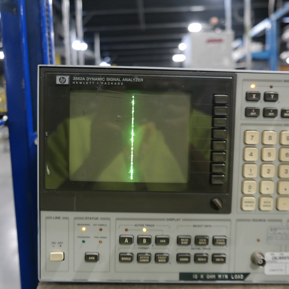 HP 3562A Dual-Channel Dynamic Signal Analyzer 100 Hz | eBay