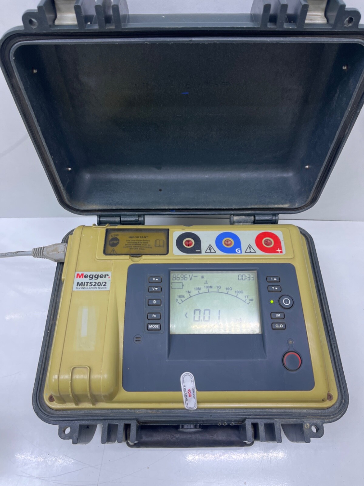 Megger Mit520/2 5kv Insulation Resistance Tester for sale online | eBay