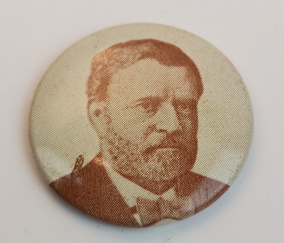 ULYSSES S. GRANT for President 1 1/8" Political Campaign Button / Pin ...