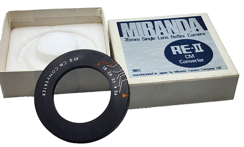 Miranda RE-II CM Converter 35mm Single Lens Reflex Camera | eBay