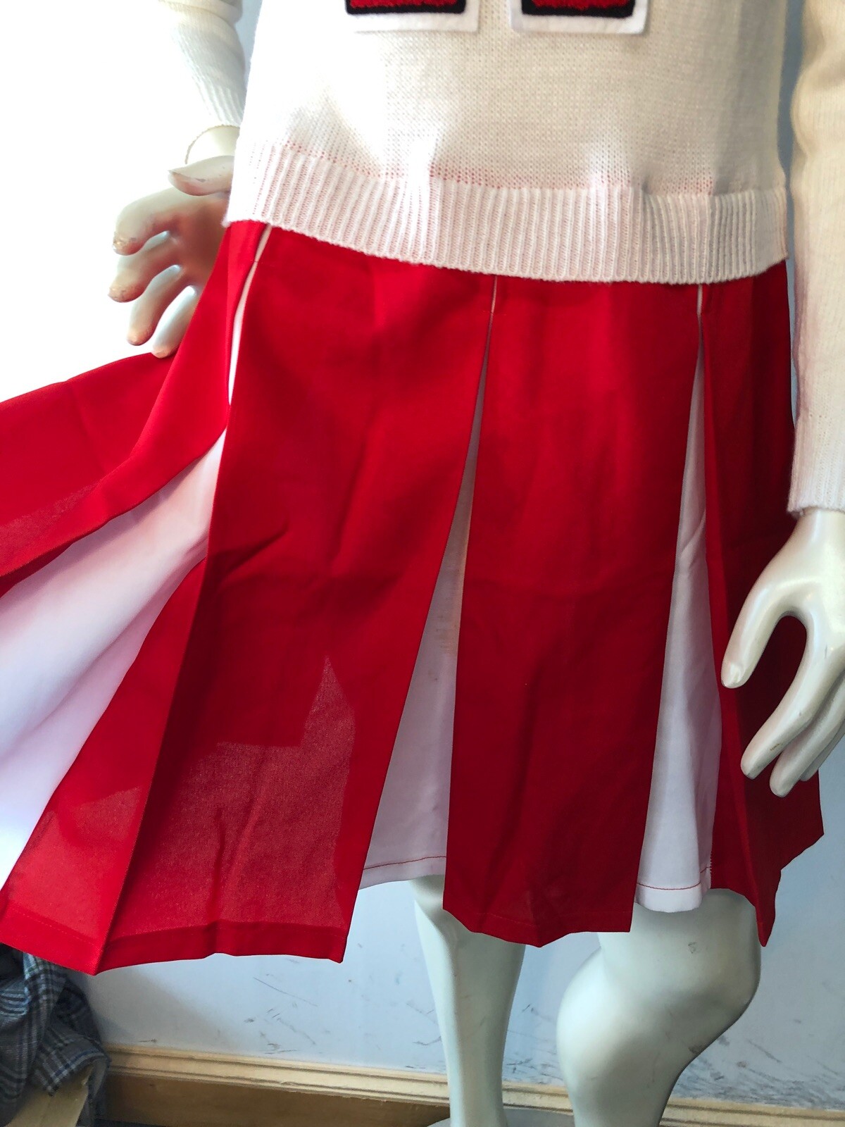 Party city Red Cheerleader Dress Costume Letter R Sz … - Gem