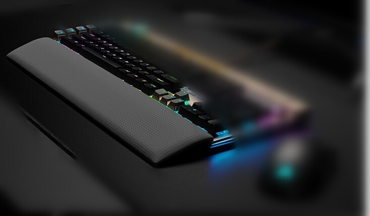 keyboard wrist rest for Corsair K100 RGB Platinum genuine hand rest | eBay