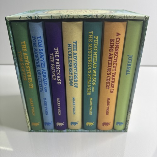 Mark Twain Collection 7 Book Box Set Gift Edition Hardcover | eBay