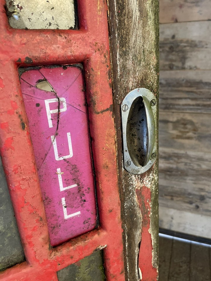 An Original K6 Red Telephone Box Door | eBay UK