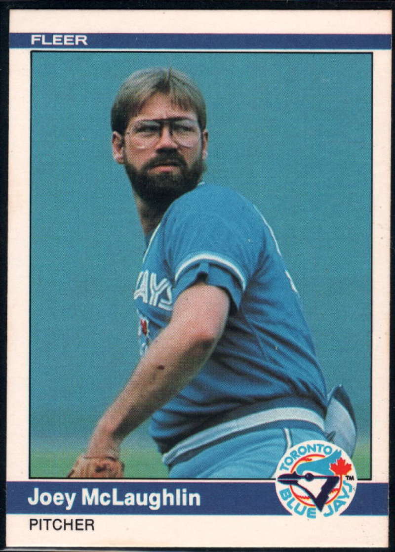 1984 Fleer #162 Joey McLaughlin Blue Jays | eBay