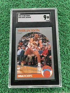Mark Jackson 1990 Hoops #205 Base (Menendez Brothers in Background ...