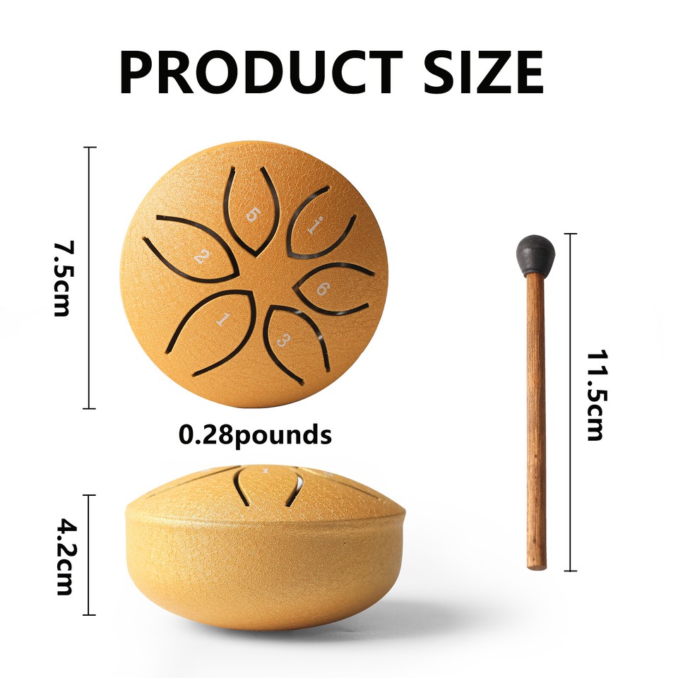Hand Drum Percussion Instrument for Meditation Entertainment Mind ...