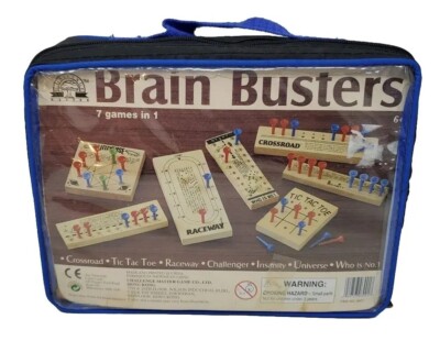 Challenge Master Brain Busters/Teasers/Puzzles (7 Games in 1) (3001) | eBay