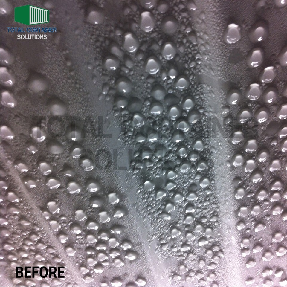 Grafo-Therm Anti Condensation Coating Damp Shipping Hi cube Container ...