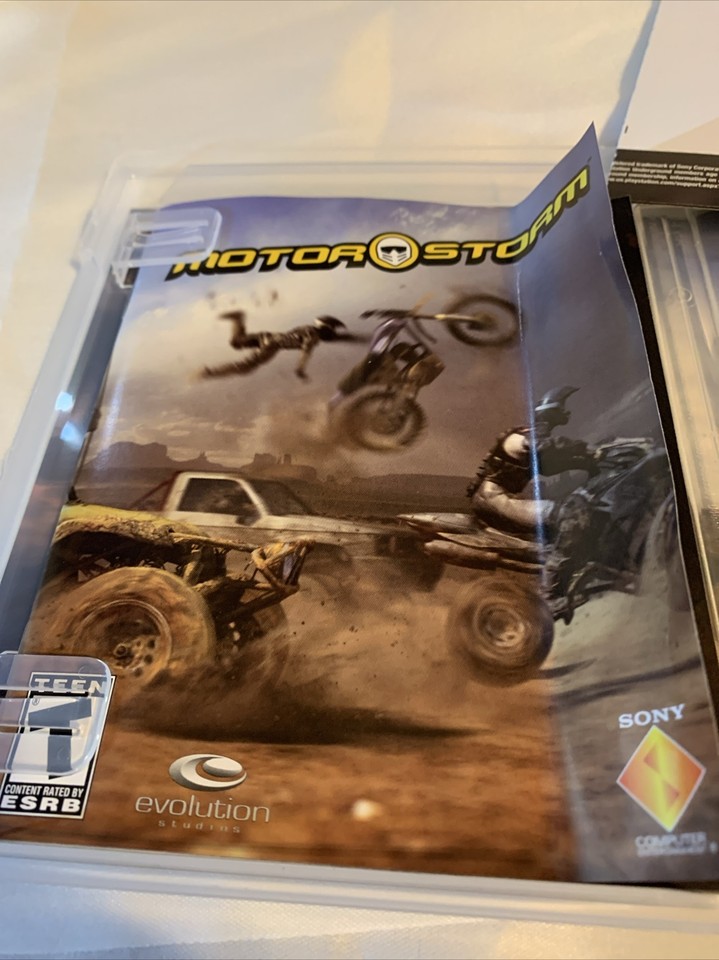 MotorStorm (PS3 PlayStation 3) CIB Complete 711719813729| eBay