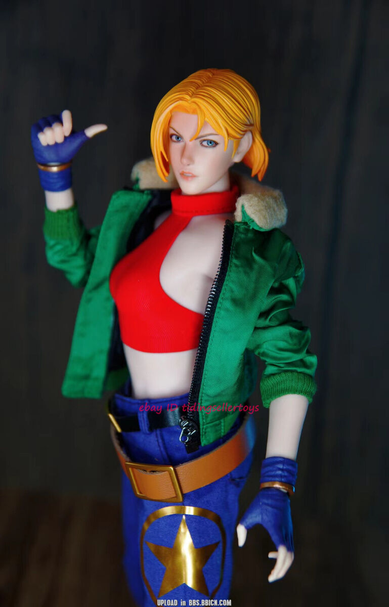 The King Of Fighters Blue Mary 1/6 Action Figure Collection The King Of Fighters Blue Mary 1/6 Action Figure Collection