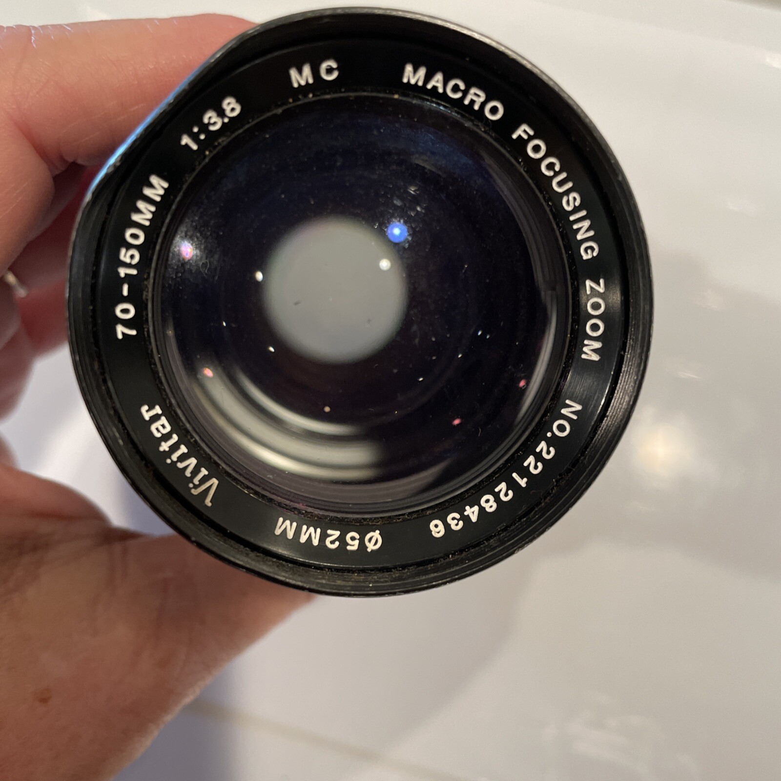 80’s Vivitar 70-150MM Camera Lens ( As Is- Has A Dent..no Cracks In ...