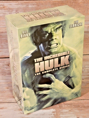 THE INCREDIBLE HULK COMPLETE SERIES SEASONS 1-5 ( DVD 20-DISC BOX SET ...