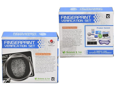 Detective Game Fingerprint Verification Analysis Science Educational ...