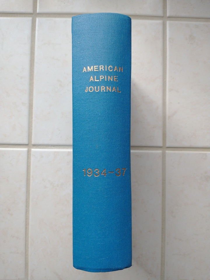 American Alpine Club / THE AMERICAN ALPINE JOURNAL 83 ISSUES 1934-2016 ...