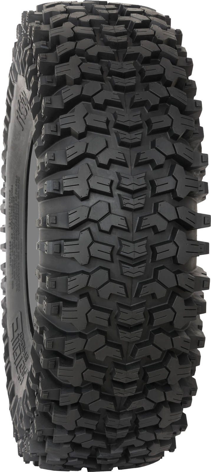 Kit 4 System 3 RC500 Tires 32x10-14 on Bullite Lancer Black BT-02 ...