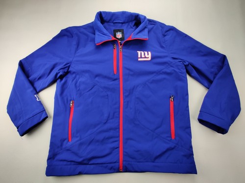 NFL G-III Sports New York Giants Men's Large Blue/Red Full-Zip Thick ...