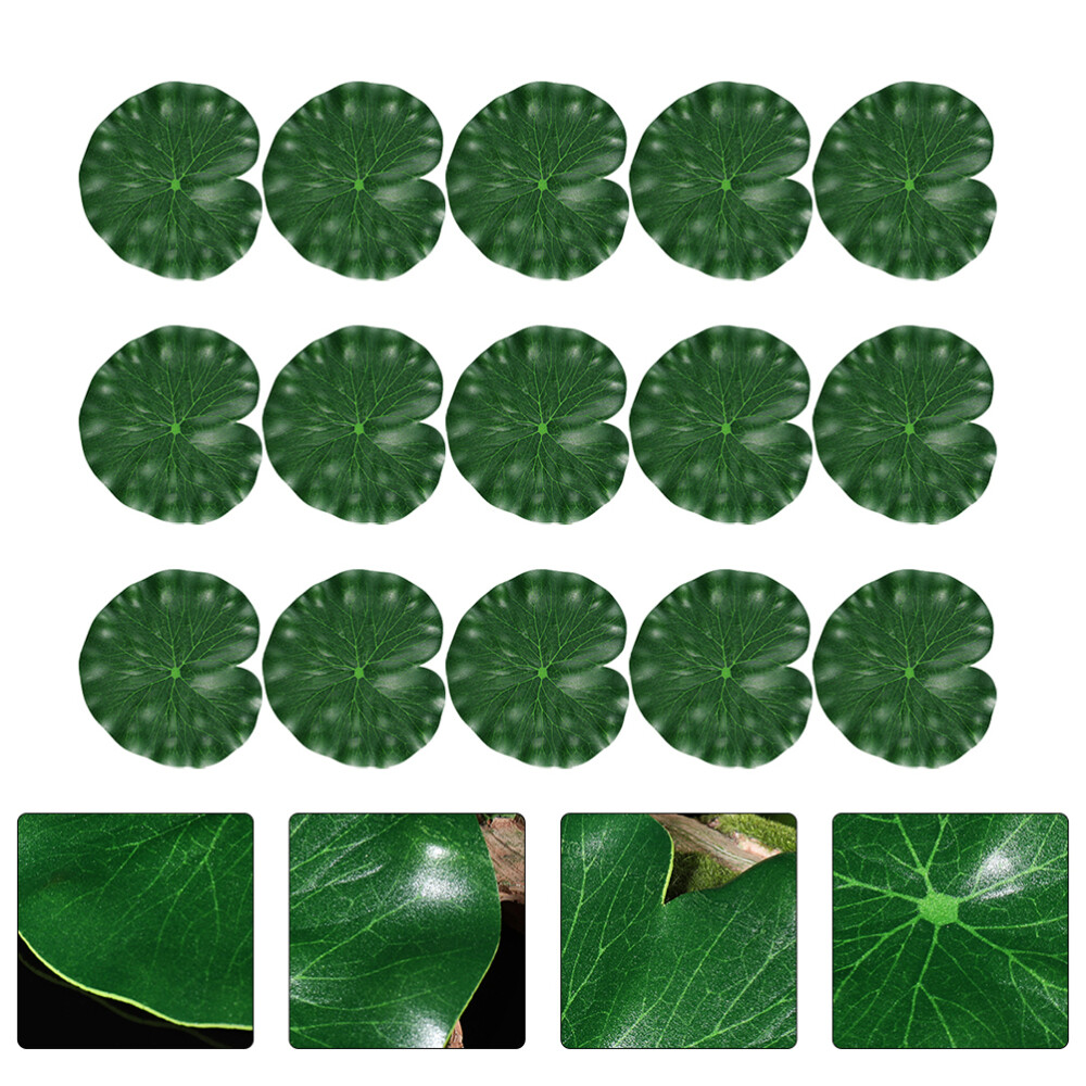 Fake Lily Pads Ponds Garden Ponds Pool Decoration Fountain Lily Pad | eBay