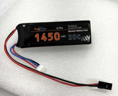 Powerhobby LiFe 2S 6.6V 1450mah LiFe Receiver Battery Pack | eBay
