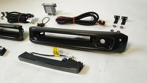 Carbon Fiber Front Bumper LED Lights Kit For Benz G Class G550 G63 W464 ...